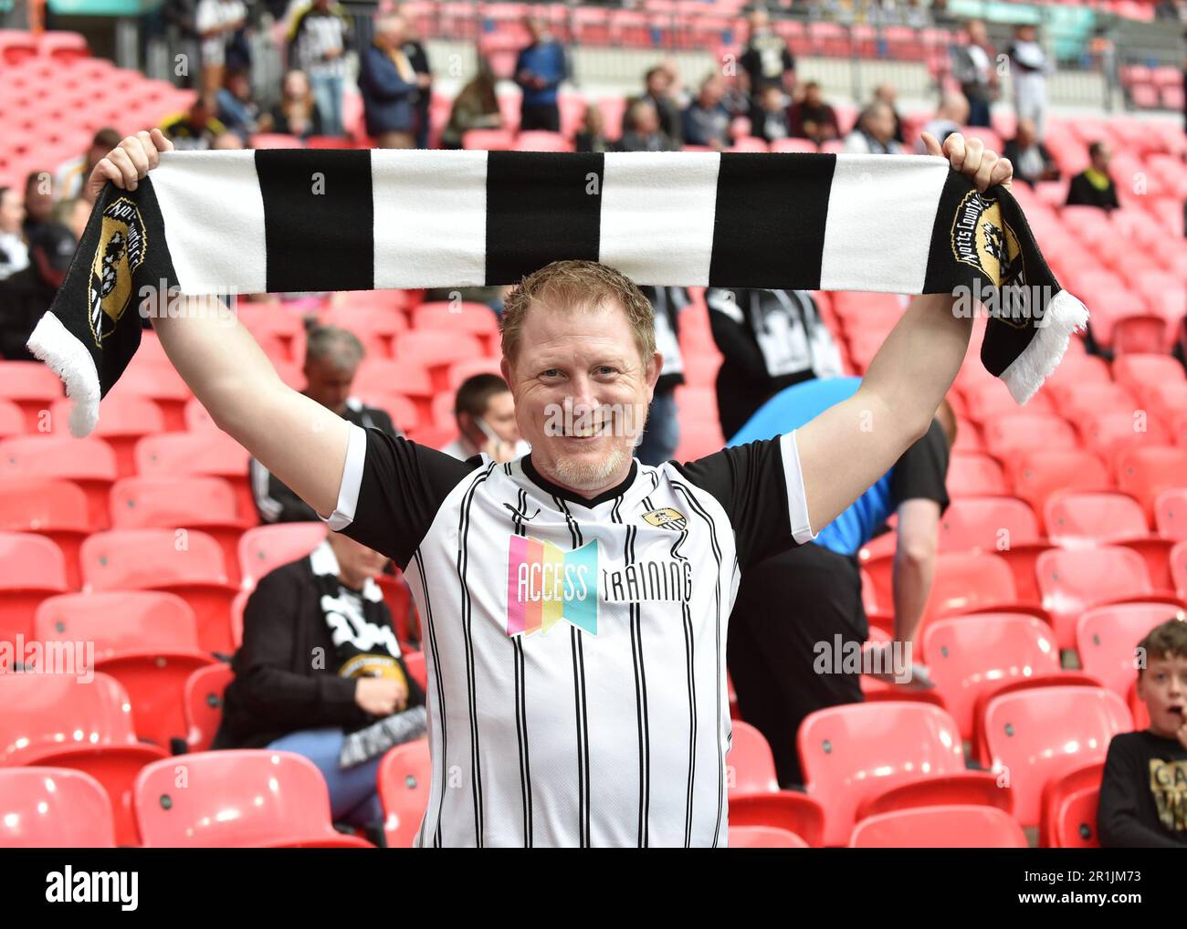 Notts county fan hi-res stock photography and images - Alamy