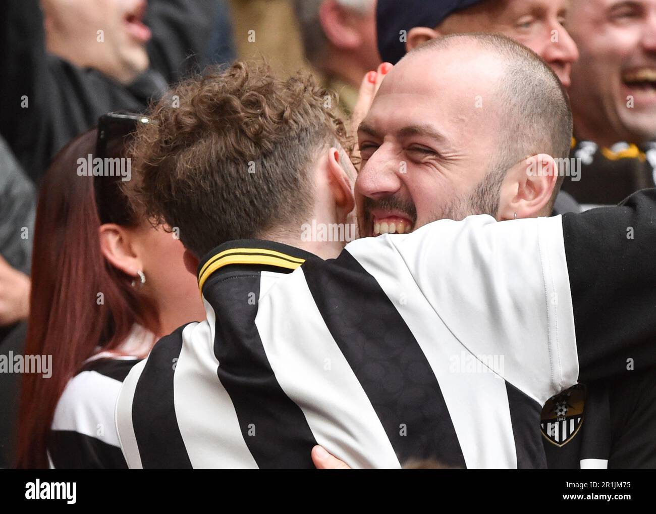 Wembley Stadium, London, UK. 13 May 2023 at 1530hrs. Notts County FC v ...