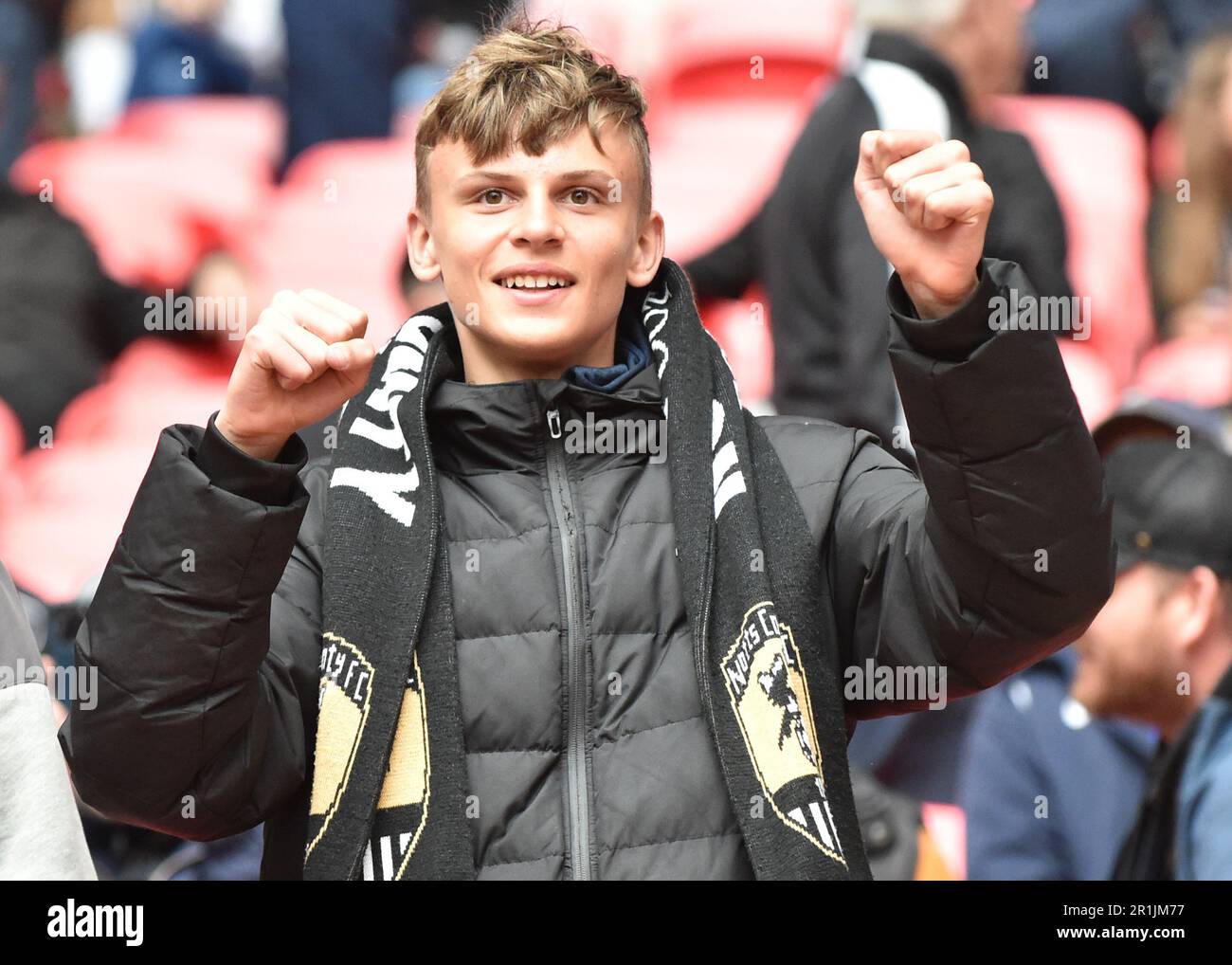 Wembley Stadium, London, UK. 13 May 2023 at 1530hrs. Notts County FC v ...