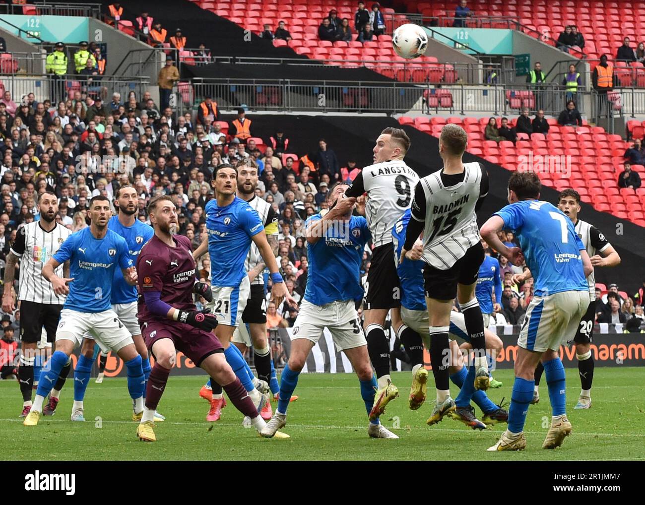 Wembley Stadium, London, UK. 13 May 2023 at 1530hrs. Notts County FC v ...