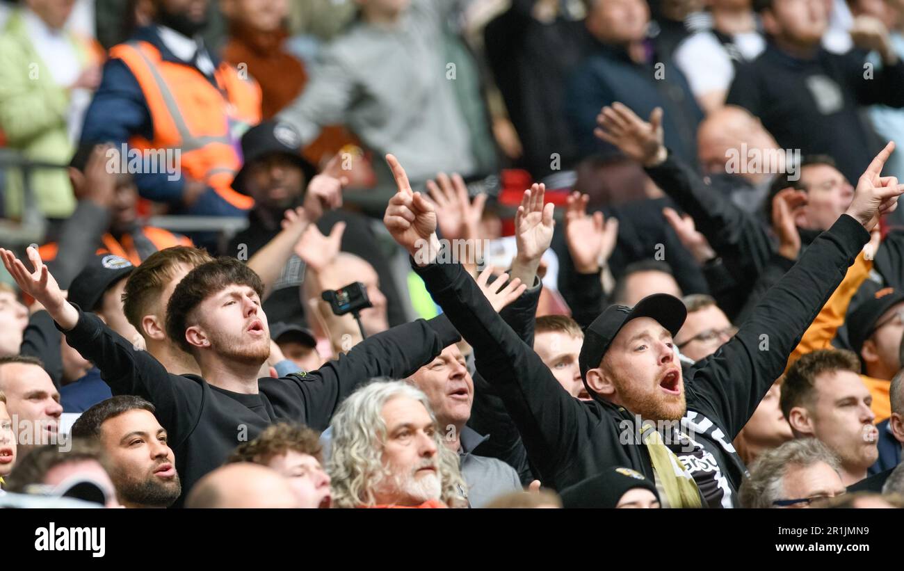 Wembley Stadium, London, UK. 13 May 2023 at 1530hrs. Notts County FC v ...