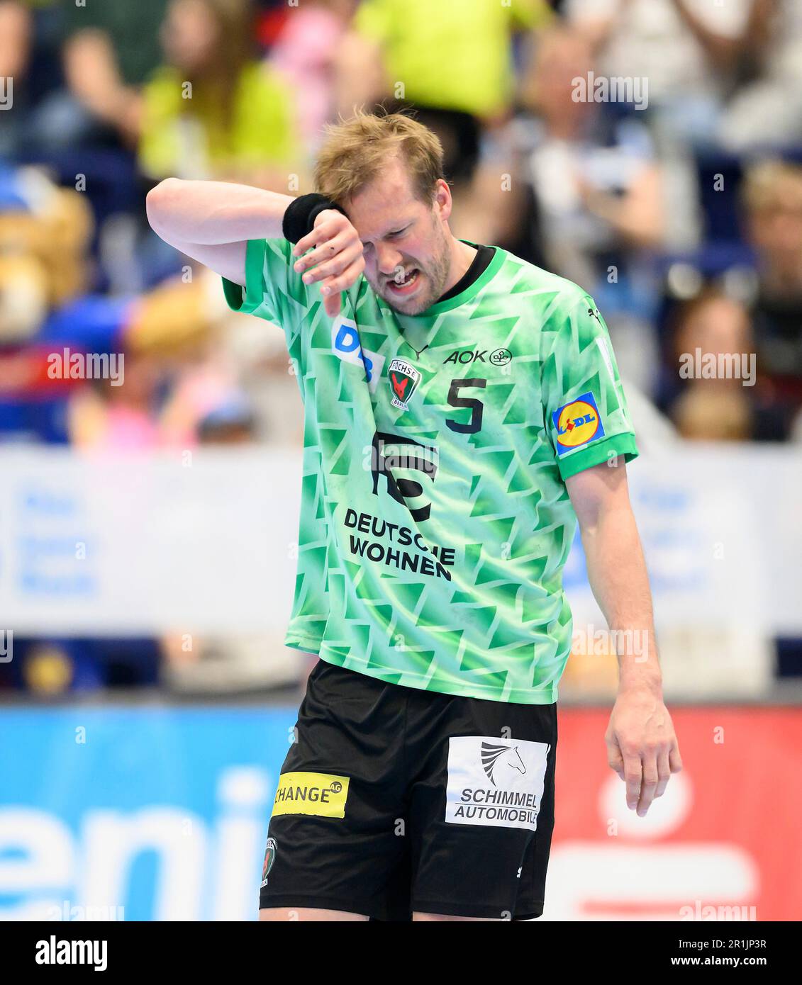 Max DARJ (B) disappointed, handball 1st Bundesliga, 30th matchday ...
