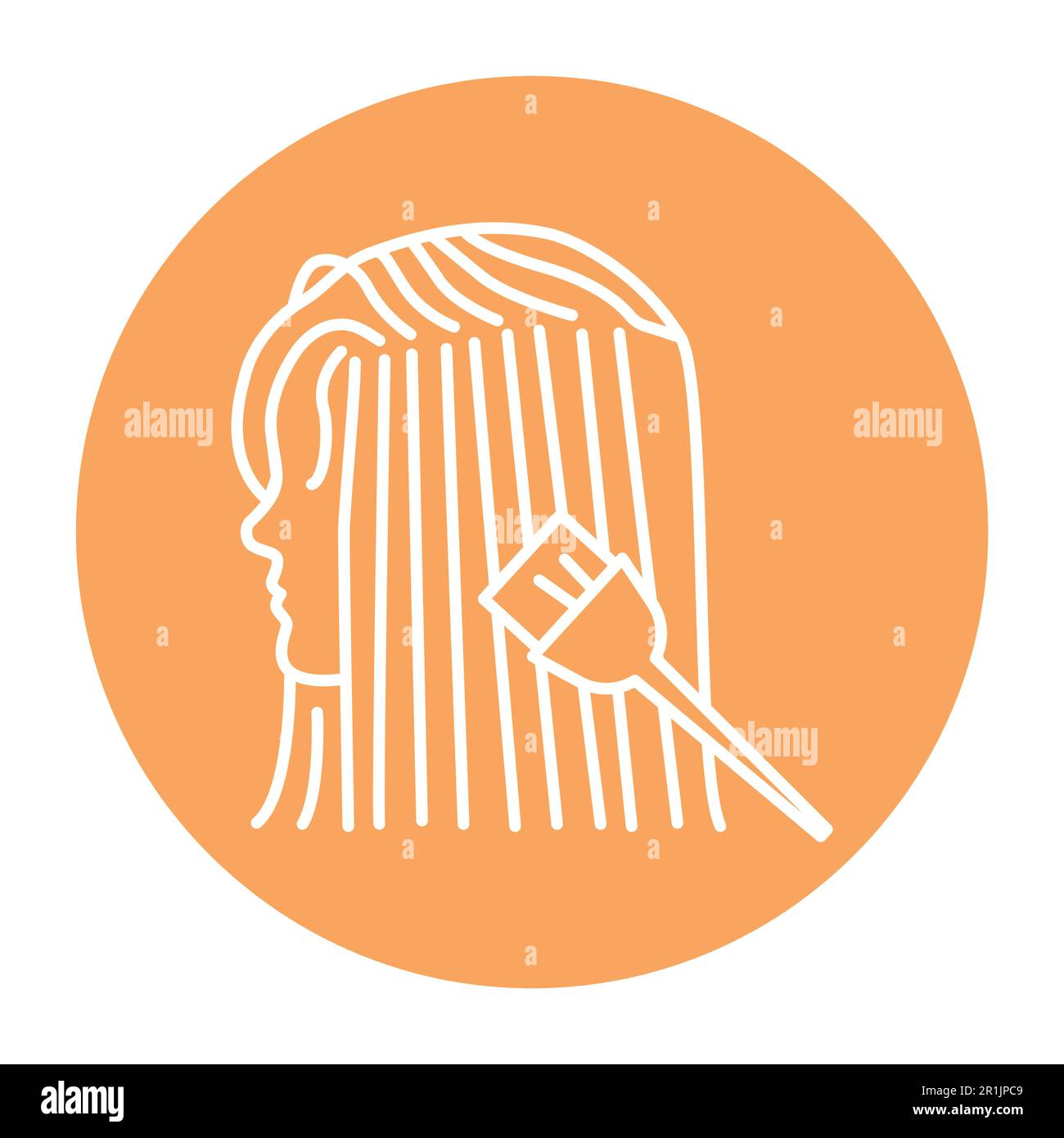 Balayage vector vectors hi-res stock photography and images - Alamy