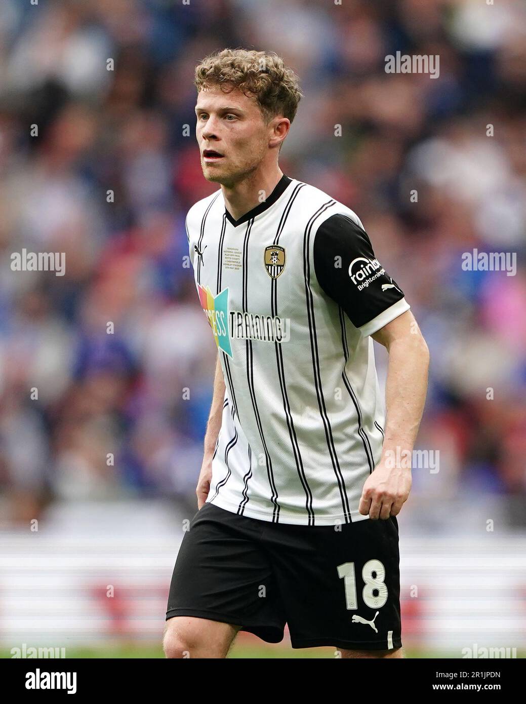 Notts County's Matt Palmer during the Vanarama National League play-off ...
