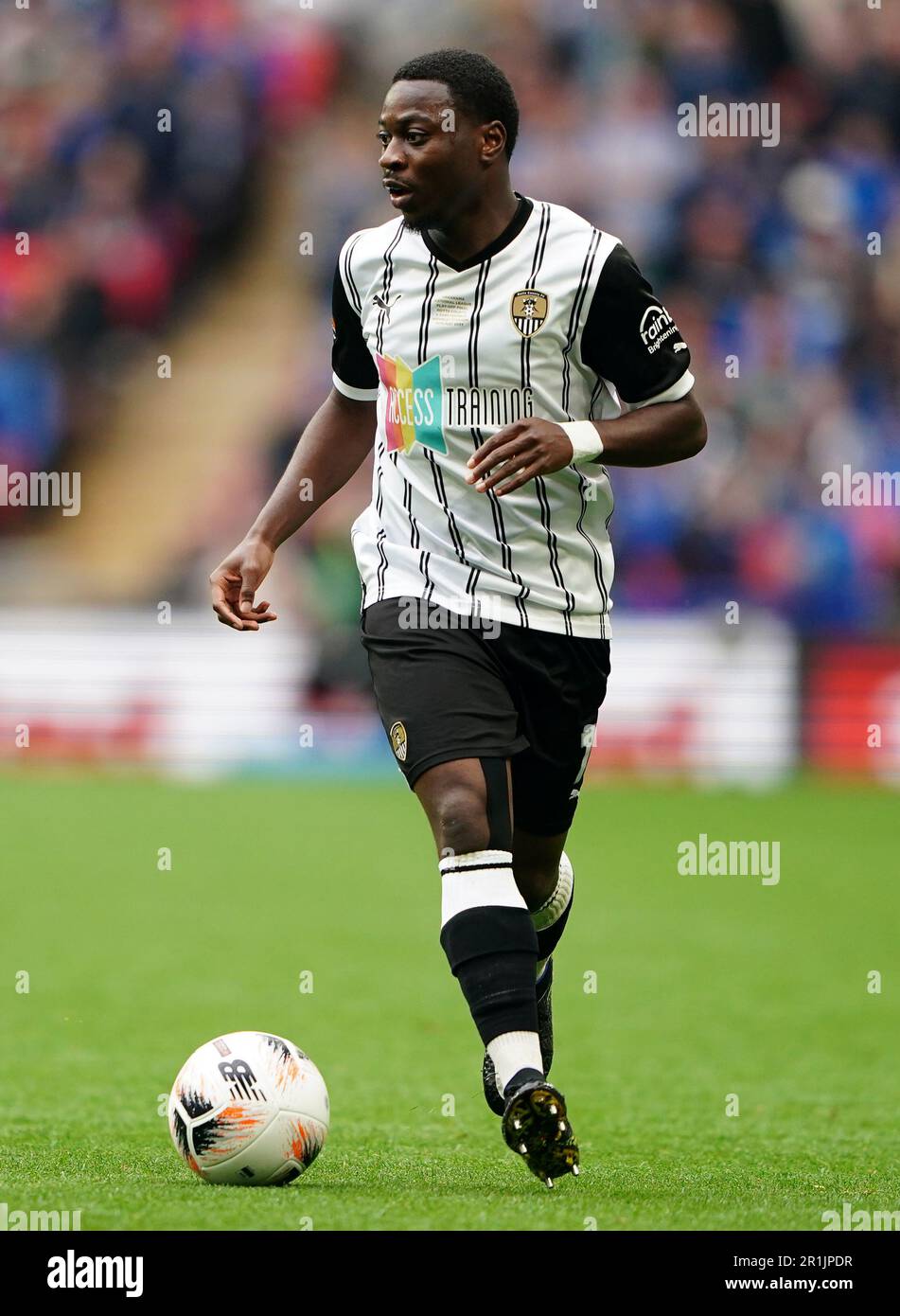 Notts County's Aaron Nemane during the Vanarama National League play ...