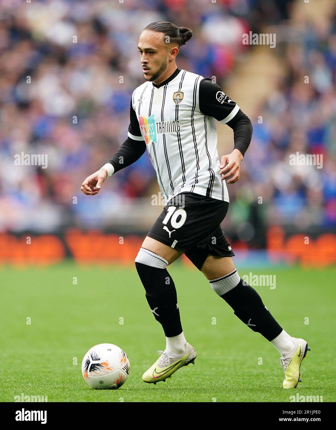 Notts County's Jodi Jones during the Vanarama National League play-off ...