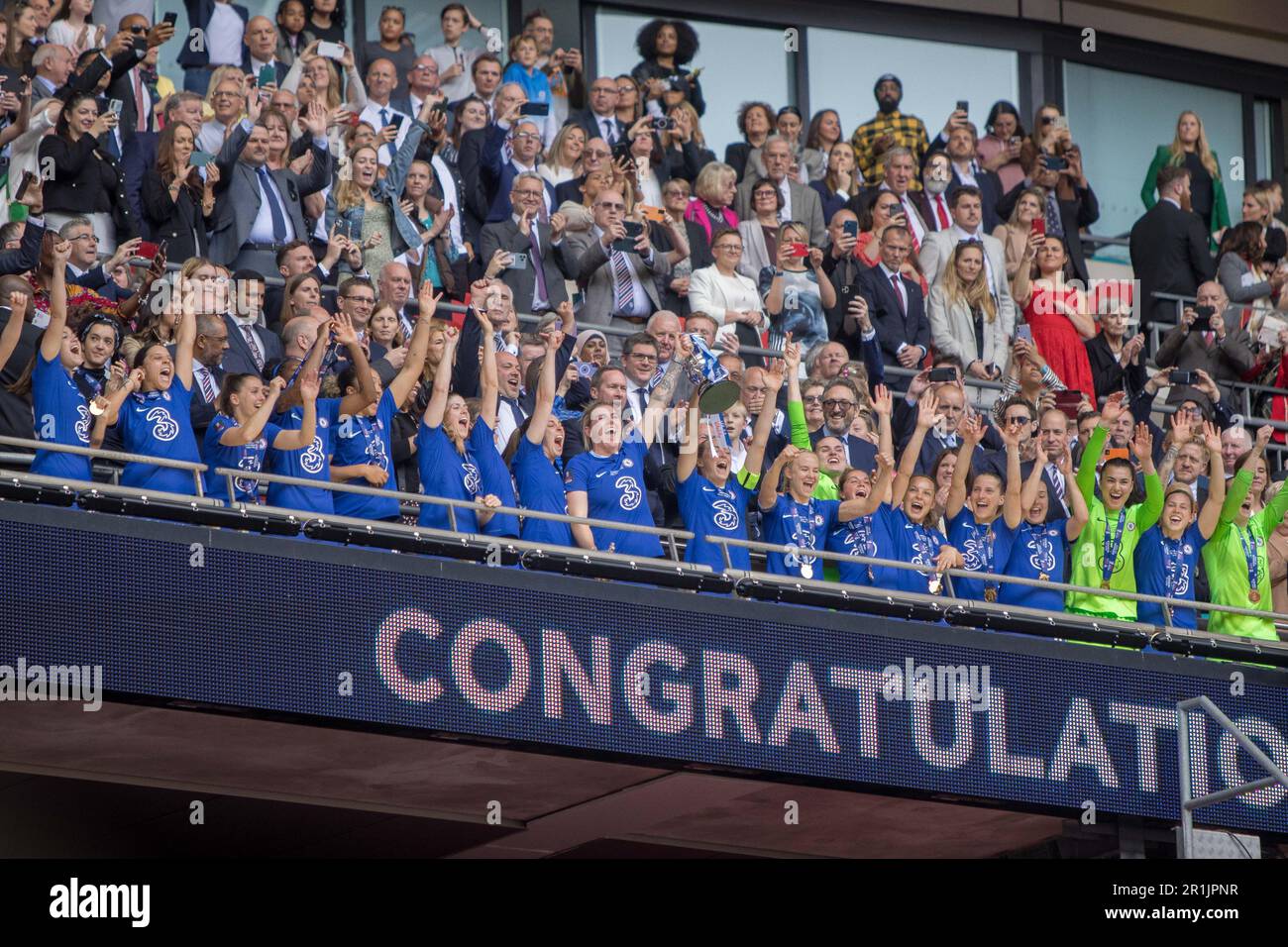 Fa cup final trophy 2023 hi-res stock photography and images - Alamy