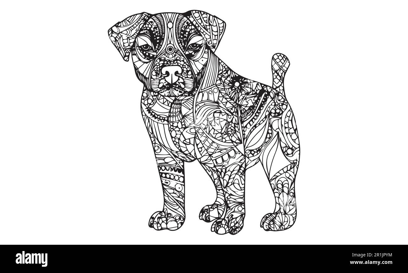 Coloring book page cartoon Black and White Stock Photos & Images - Alamy