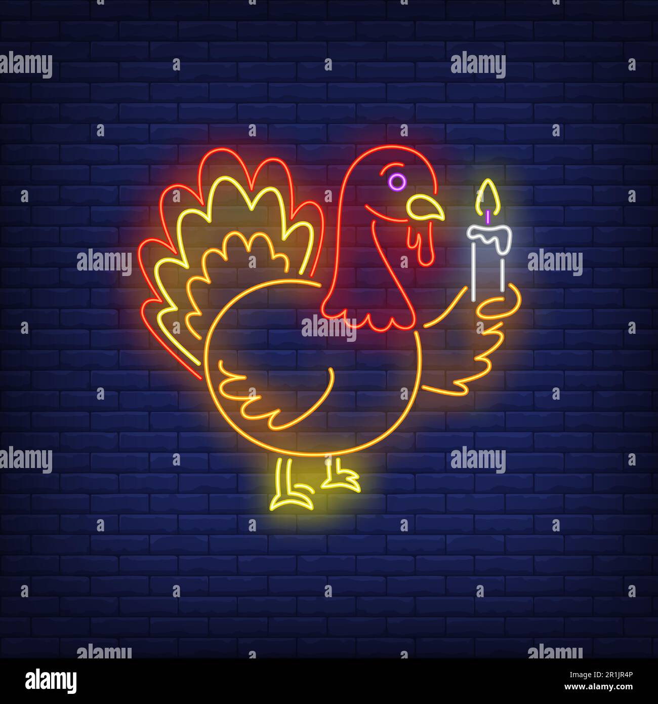 Candle light brick wall Stock Vector Images - Alamy