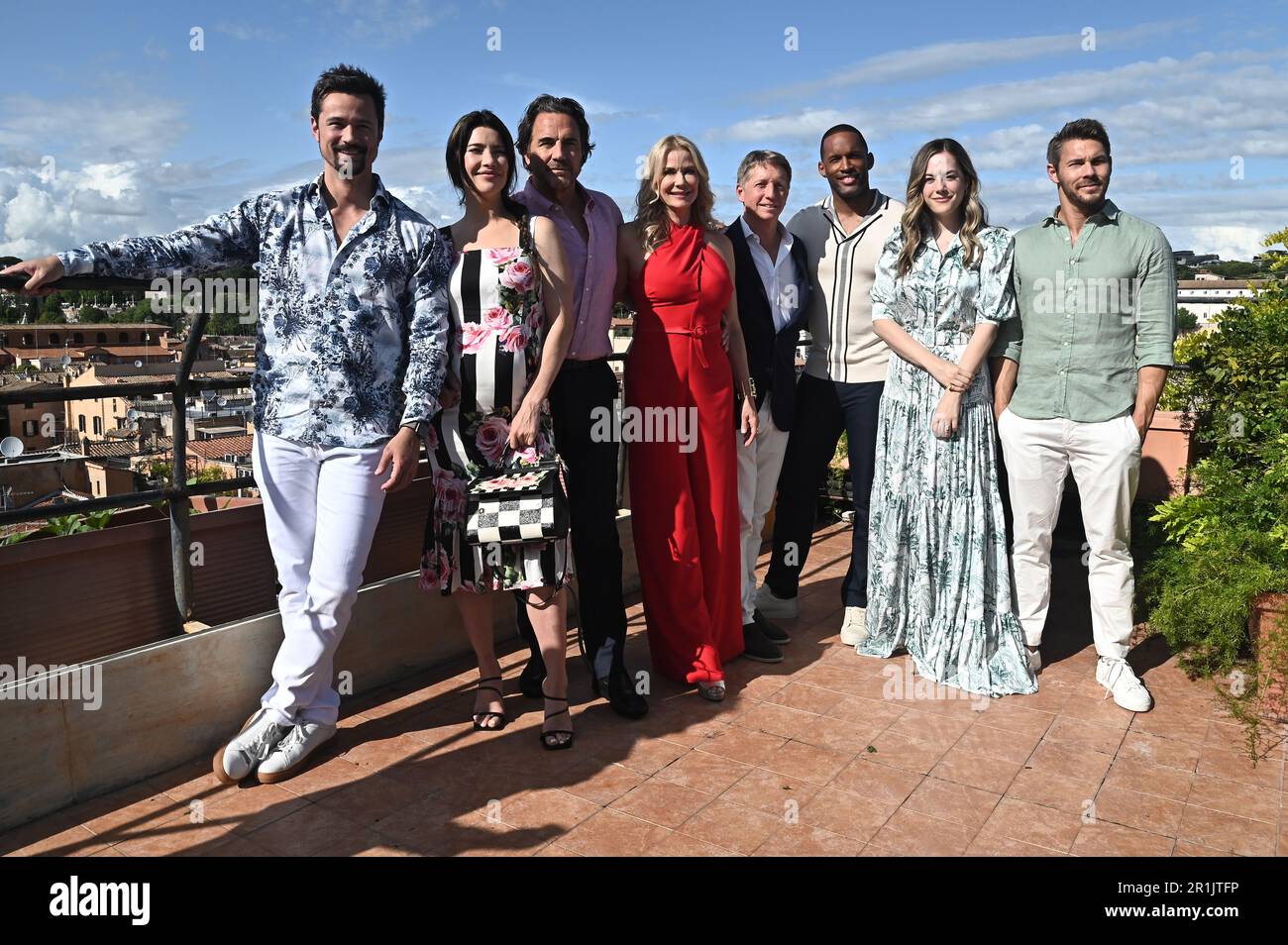 Italy. 14th May, 2023. Matthew Atkinson, Jacqueline Macinnes Wood ...