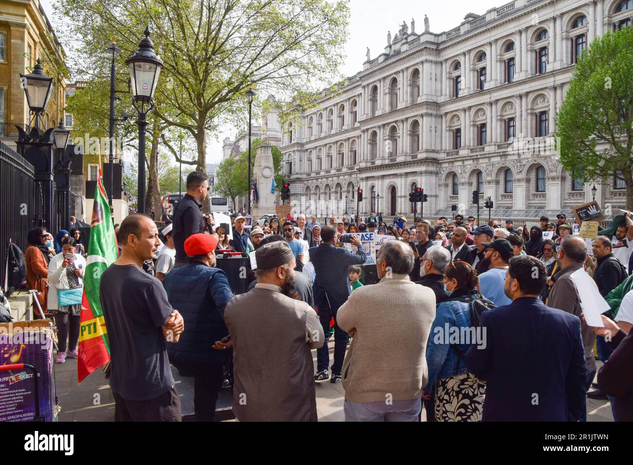 London, England, UK. 14th May, 2023. Members of the British Pakistani ...