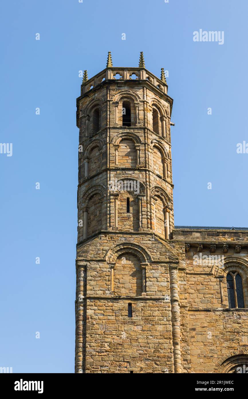 View of the Durham Cathedral, Anglican Cathedral and the central church ...