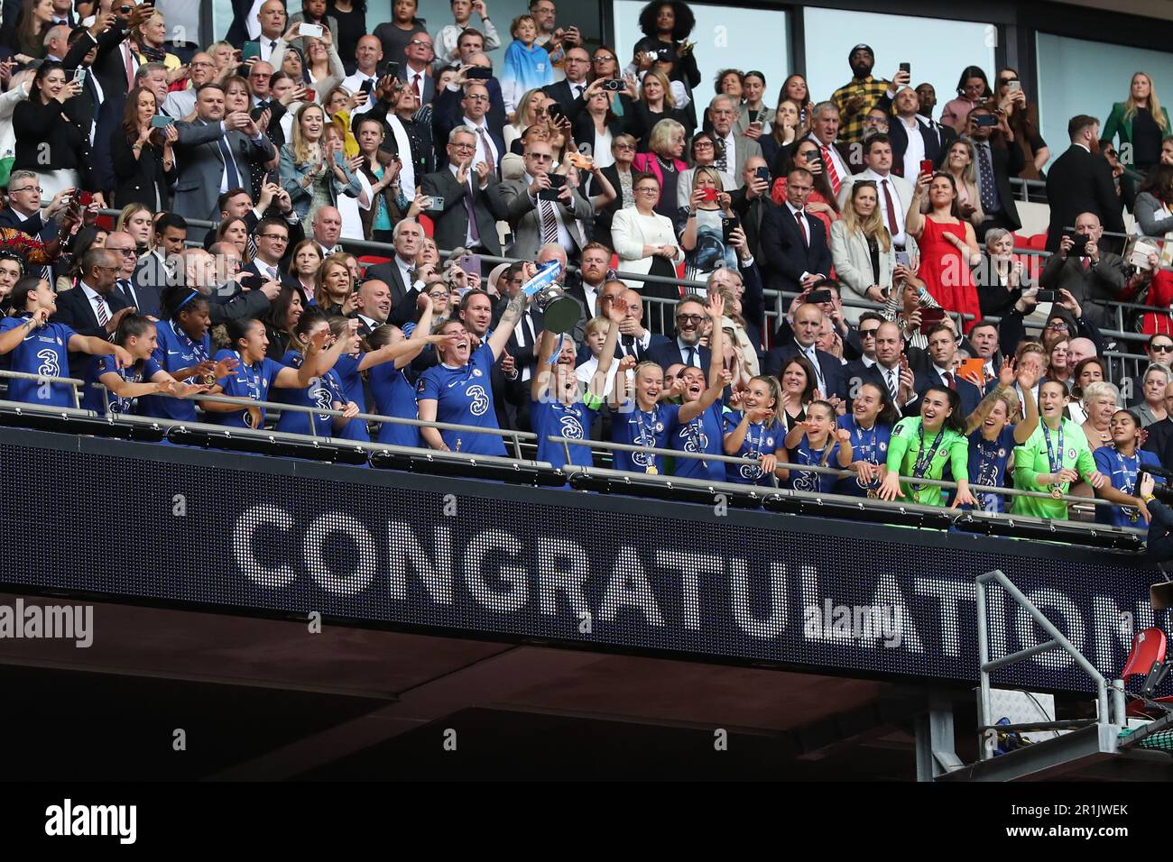 Wembley Stadium, London, UK. 14th May, 2023. Womens FA Cup Final ...