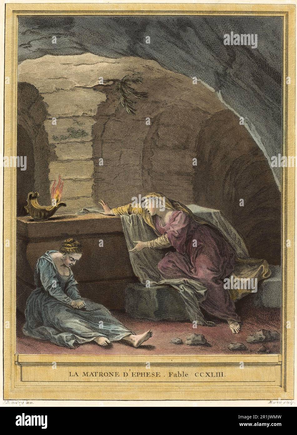 The Matron of Ephesus, a verse narrative by the French poet Jean de La ...