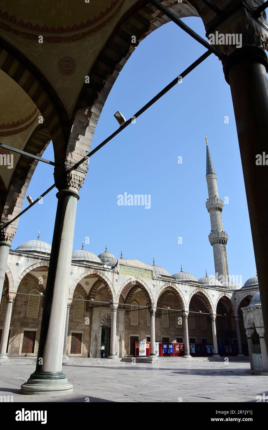 Sultan Ahmed Mosque, Sultan Ahmet Camii, Blue Mosque, Istanbul, Turkey, UNESCO World Heritage ...