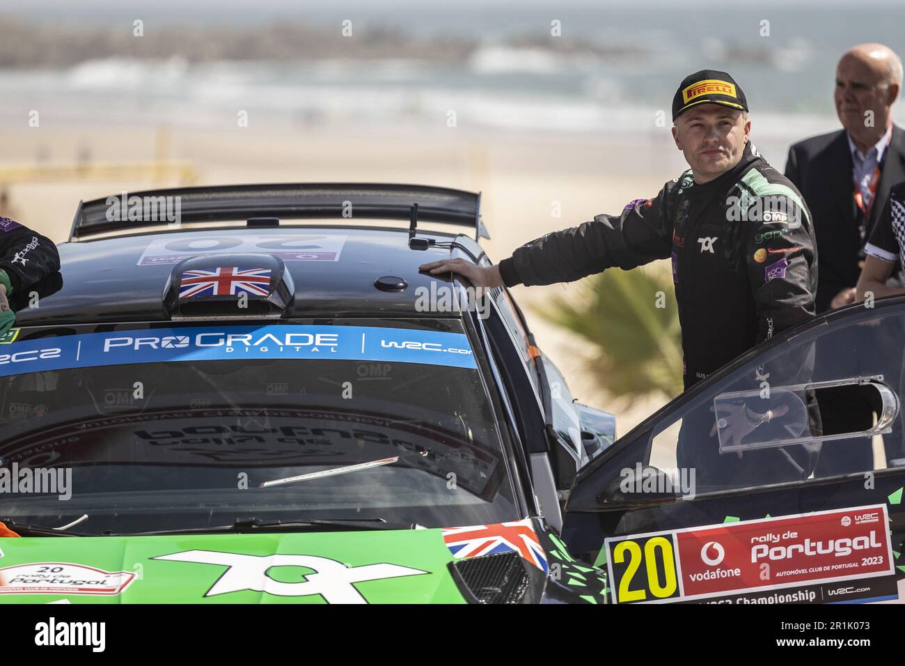 GREENSMITH Gus (GBR), Skoda Fabia RS, portrait during the Rally de ...