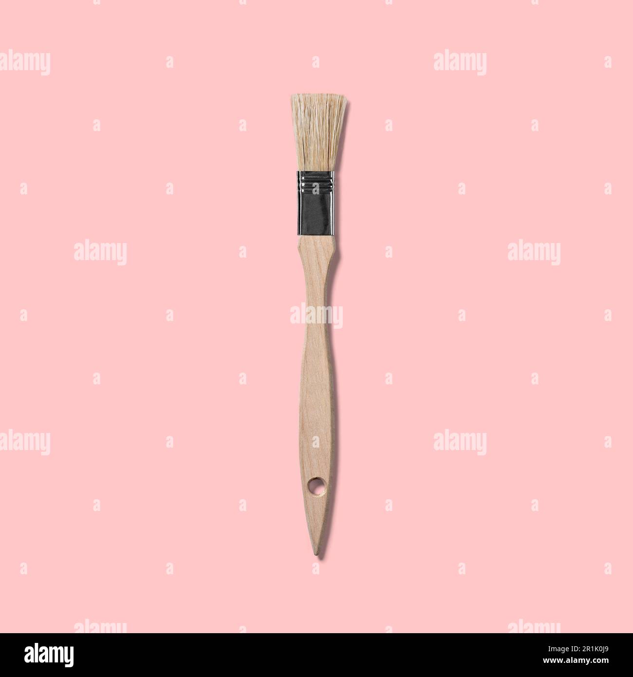 Pink paint brush stroke hi-res stock photography and images - Alamy