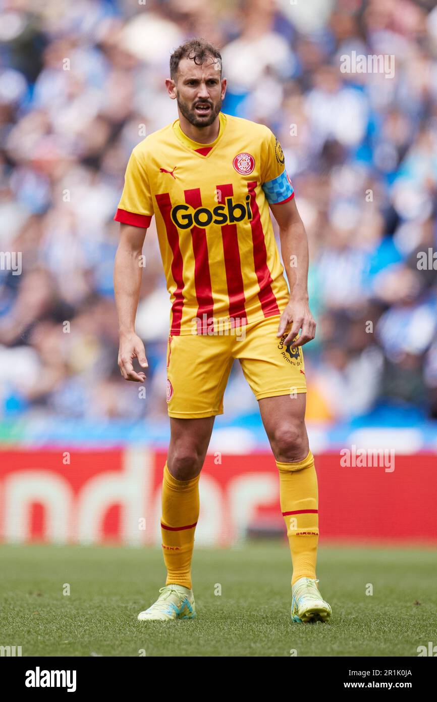 Christian Stuani of Girona during the Spanish championship La Liga football match between Real ...