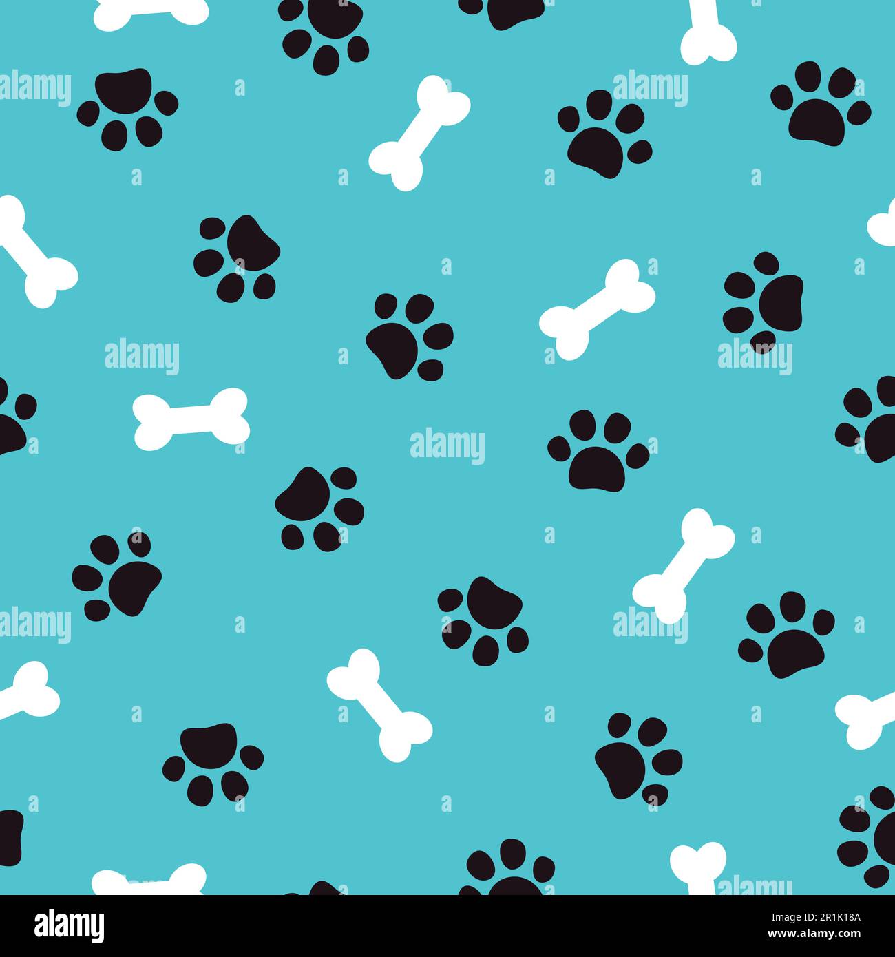 Dog bone print background hi-res stock photography and images - Alamy