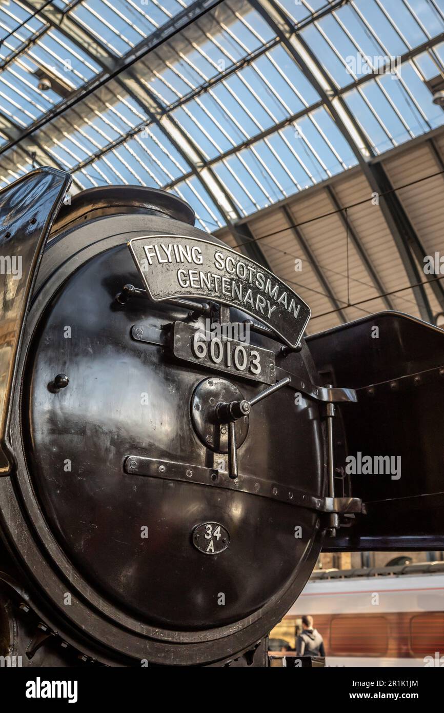 BR 'A3' 4-6-2 No. 60103 'Flying Scotsman', Kings Cross, London, UK ...