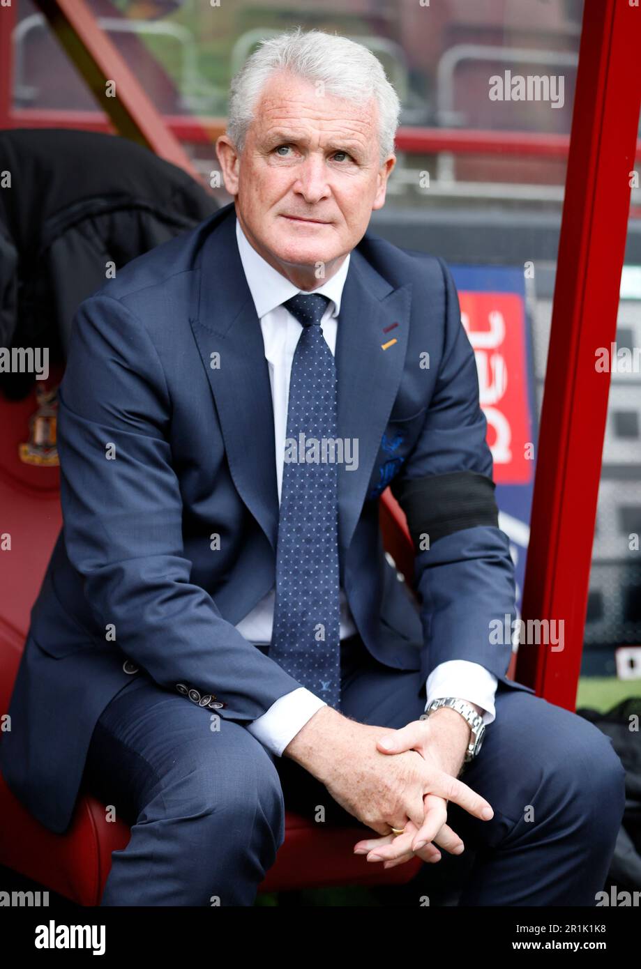 Bradford City manager Mark Hughes ahead of the Sky Bet League Two play ...