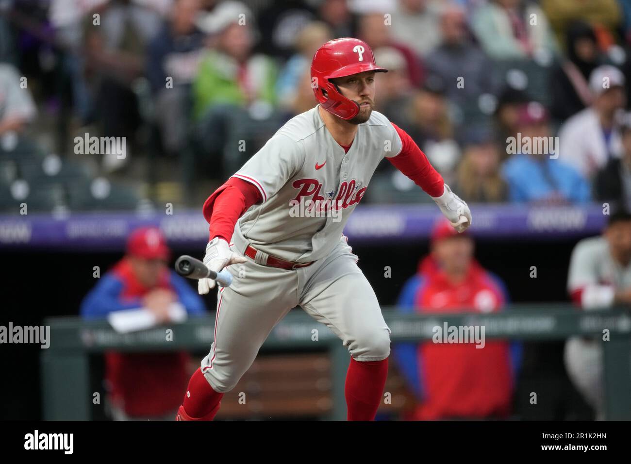 Philadelphia Phillies first baseman Kody Clemens (23) in the first ...
