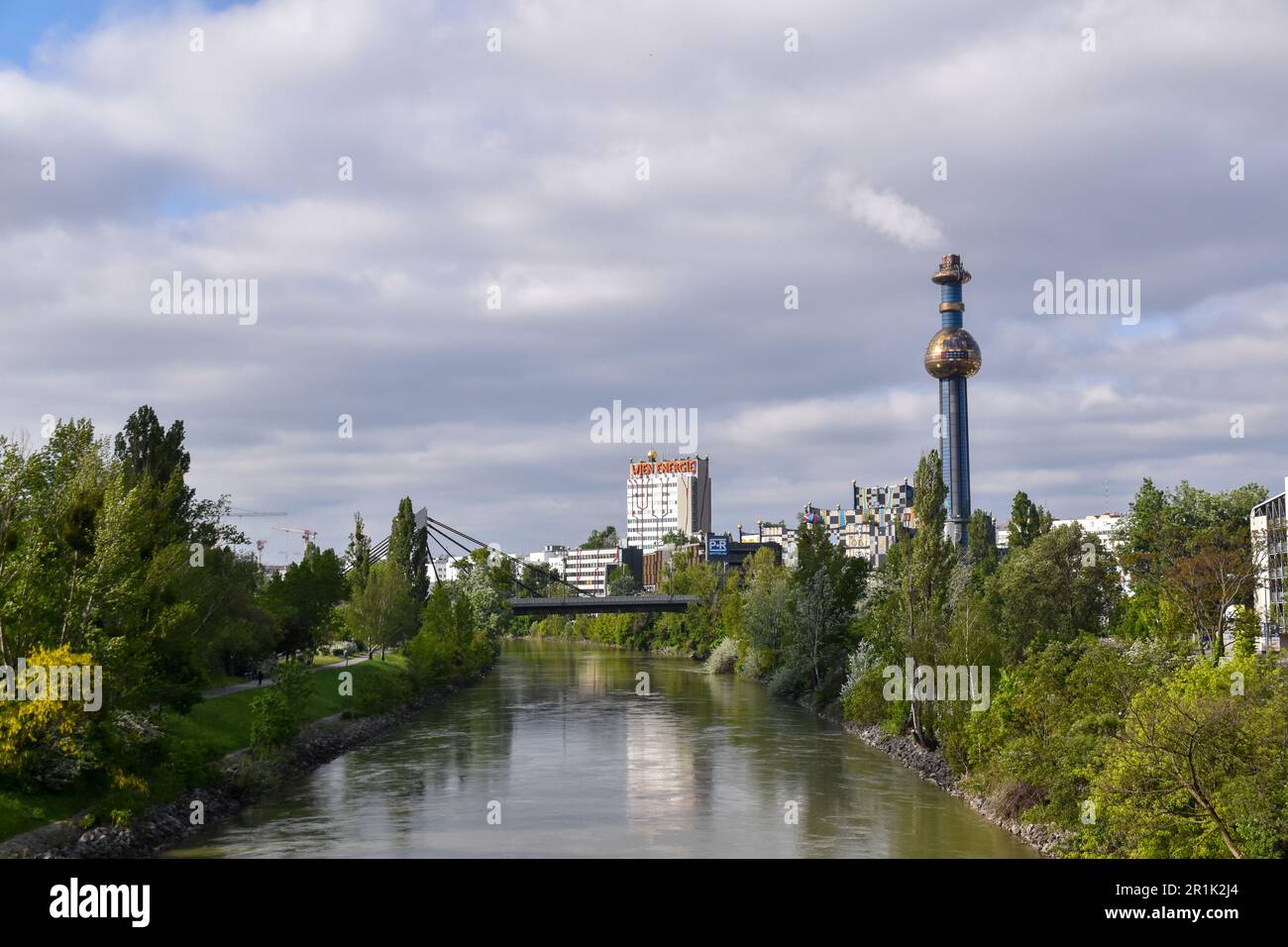 Landscape in Vienna Stock Photo - Alamy