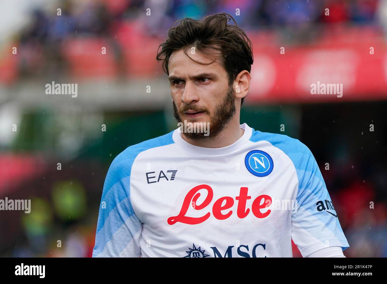 Monza, Italy. 14th May, 2023. Khvicha Kvaratskhelia (#77 SSC Napoli ...