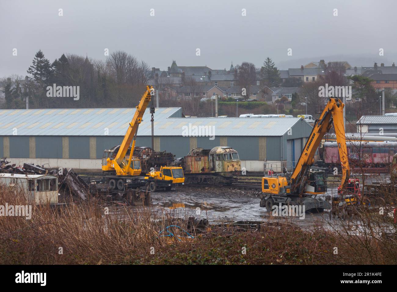 Dismantling railway uk hi-res stock photography and images - Alamy