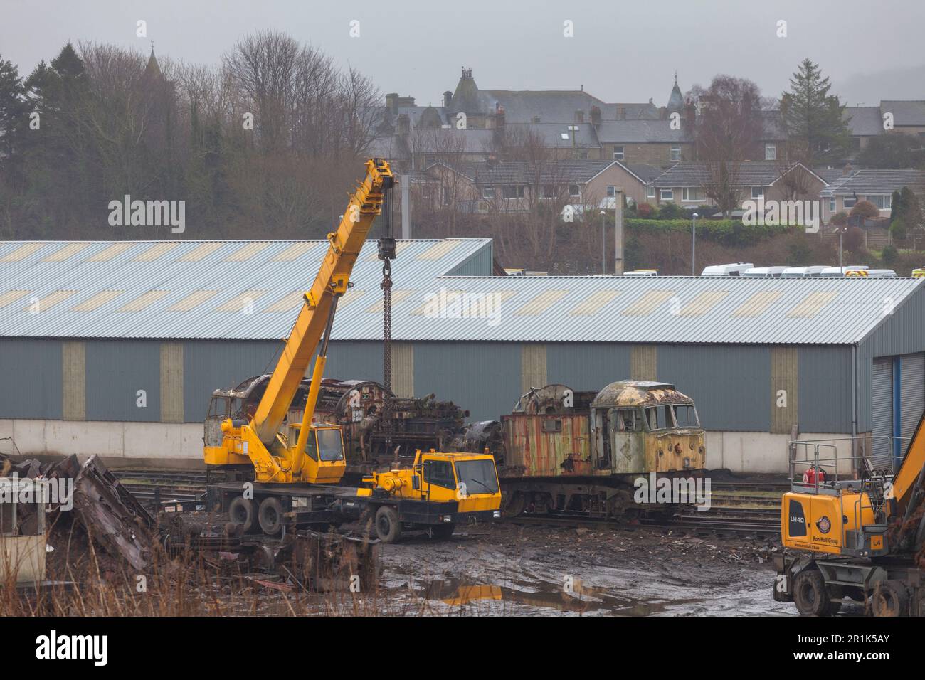 Carnforth locomotive depot hi-res stock photography and images - Alamy