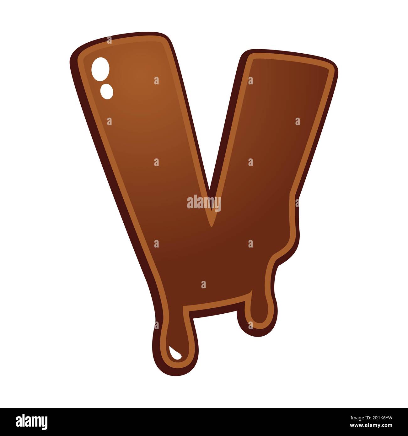 Cartoon letter v hi-res stock photography and images - Alamy