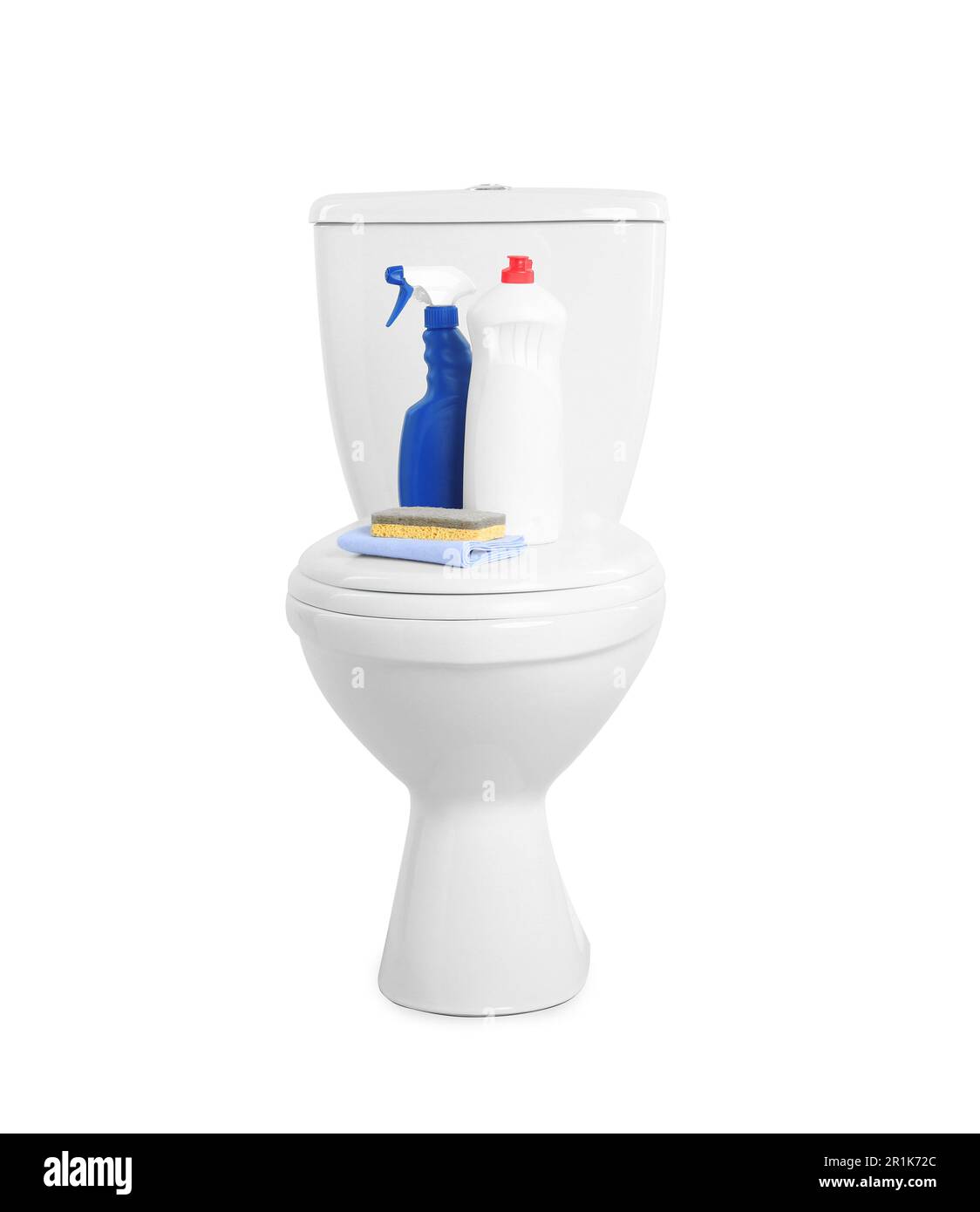 Bath room toilet Cut Out Stock Images & Pictures - Alamy