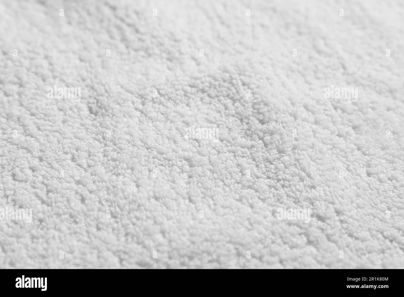 Texture of soft white towel as background, top view Stock Photo - Alamy