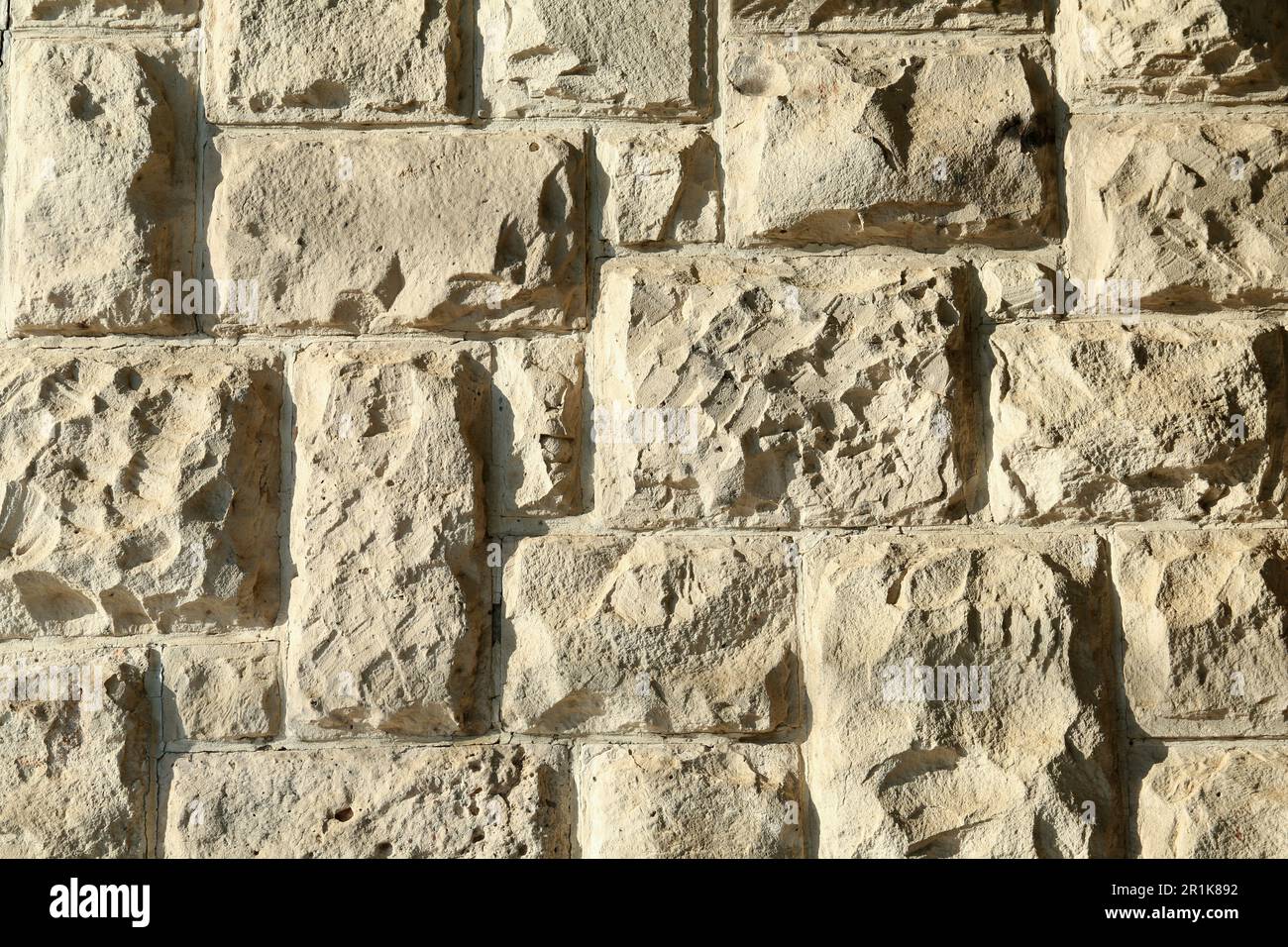Texture of beige brick wall as background Stock Photo - Alamy