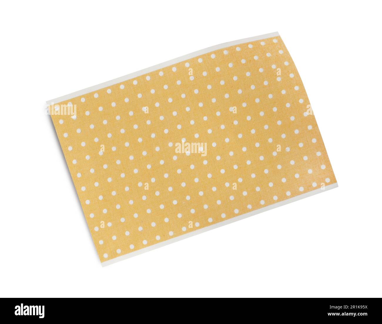 Pepper plaster isolated on white, top view Stock Photo - Alamy