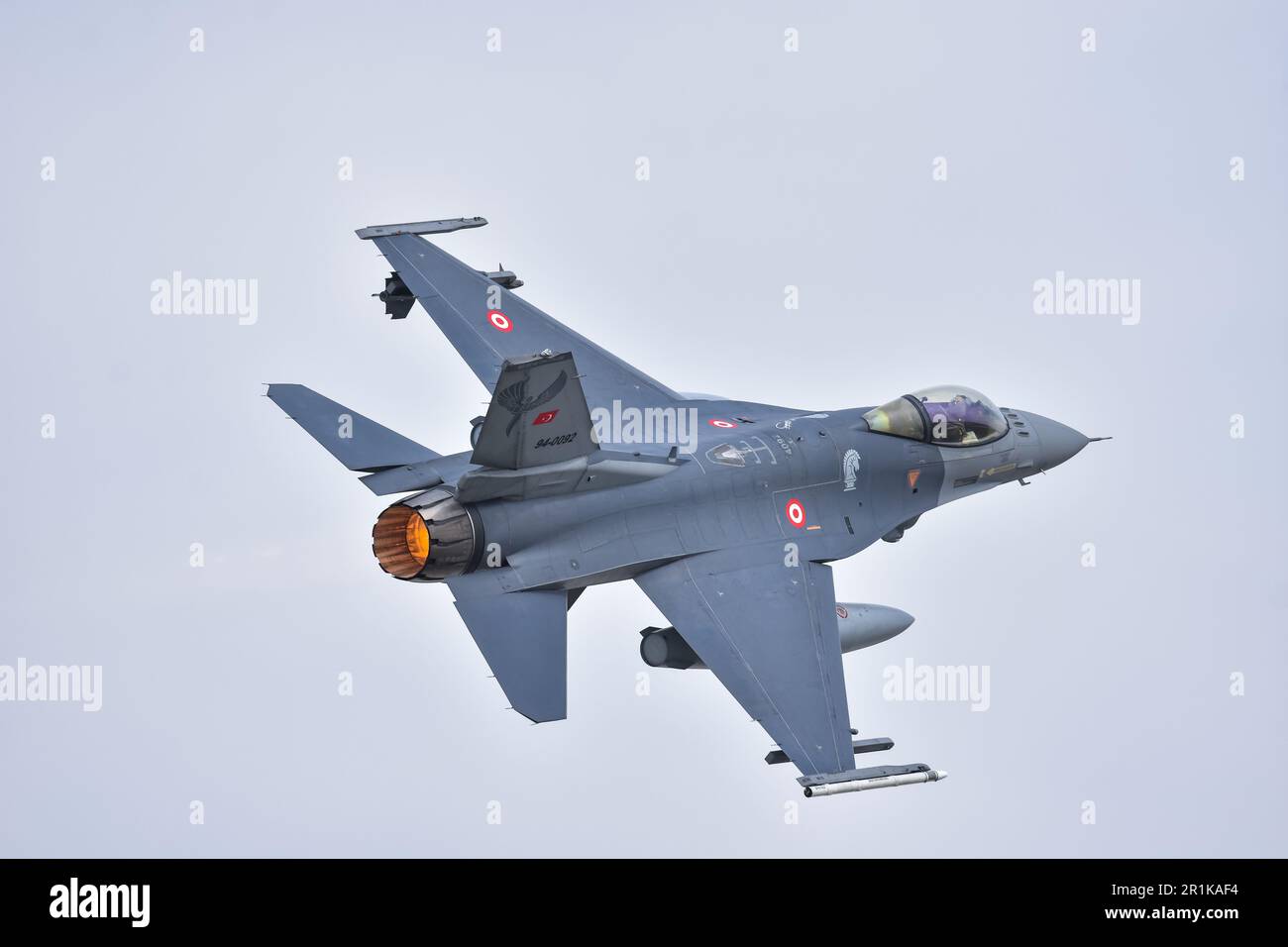 F-16C block 40 Fighting Falcon Take off Konya Anatolian eagle Exercises ...