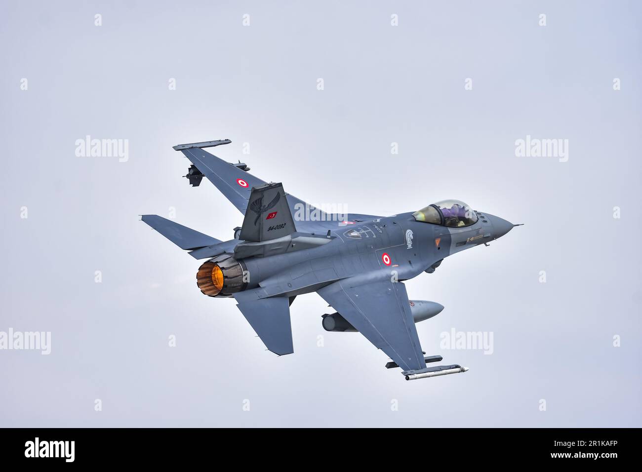 F-16C block 40 Fighting Falcon Take off Konya Anatolian eagle Exercises ...