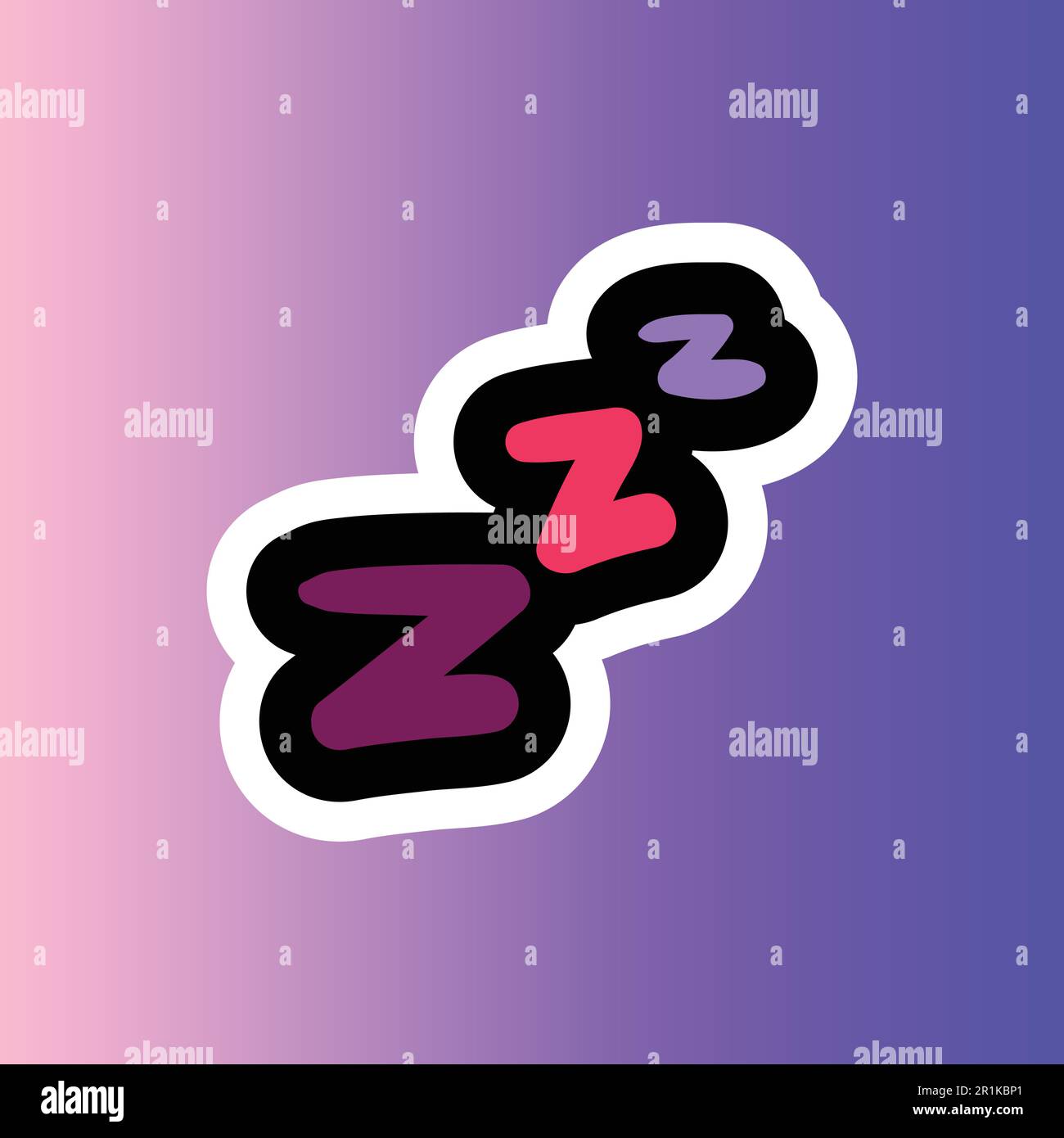 Zzz clipart Stock Vector Images - Alamy
