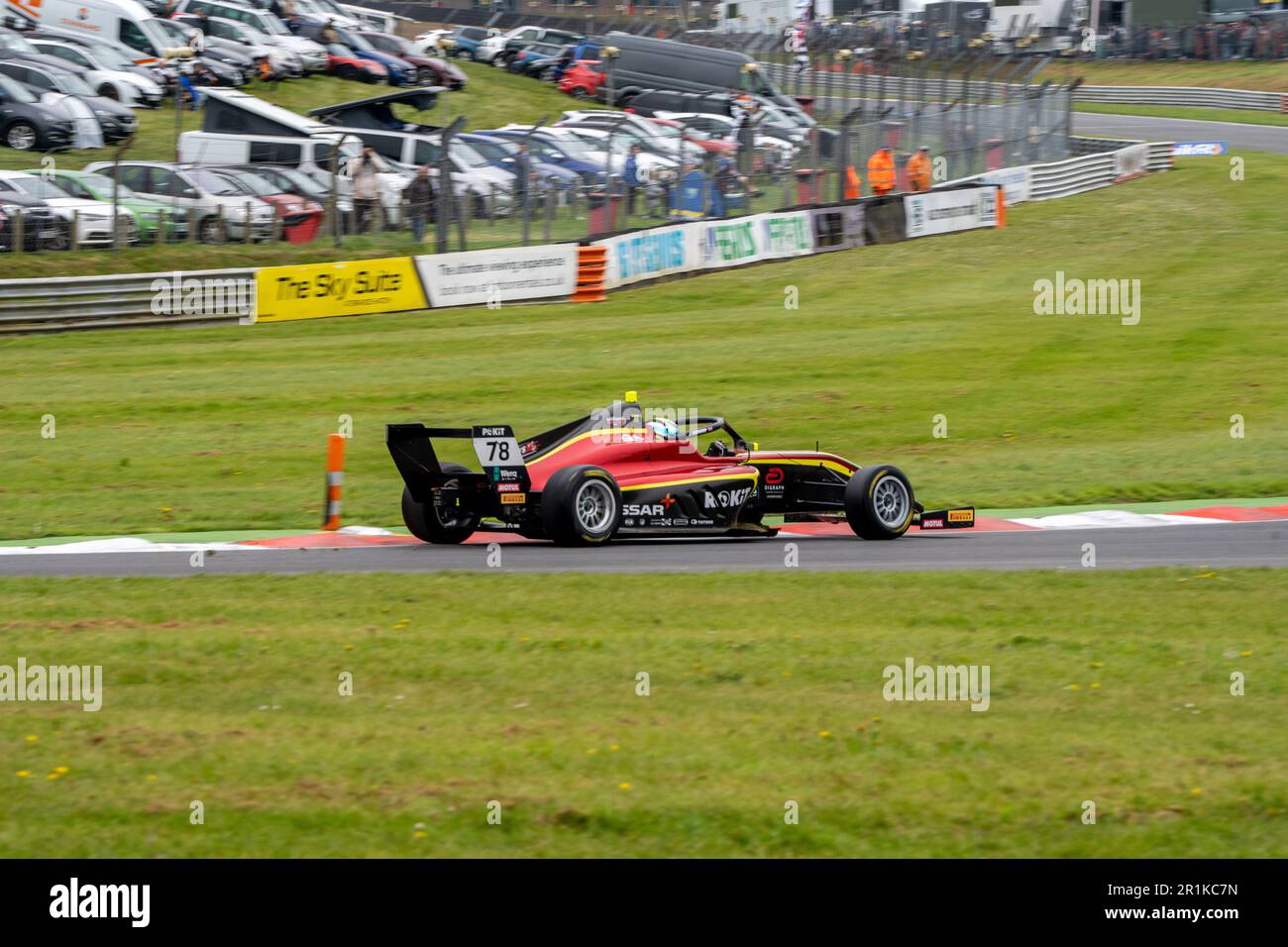 ROKIT F4 British Championship at Brands Hatch, Longfield, England on 6 ...