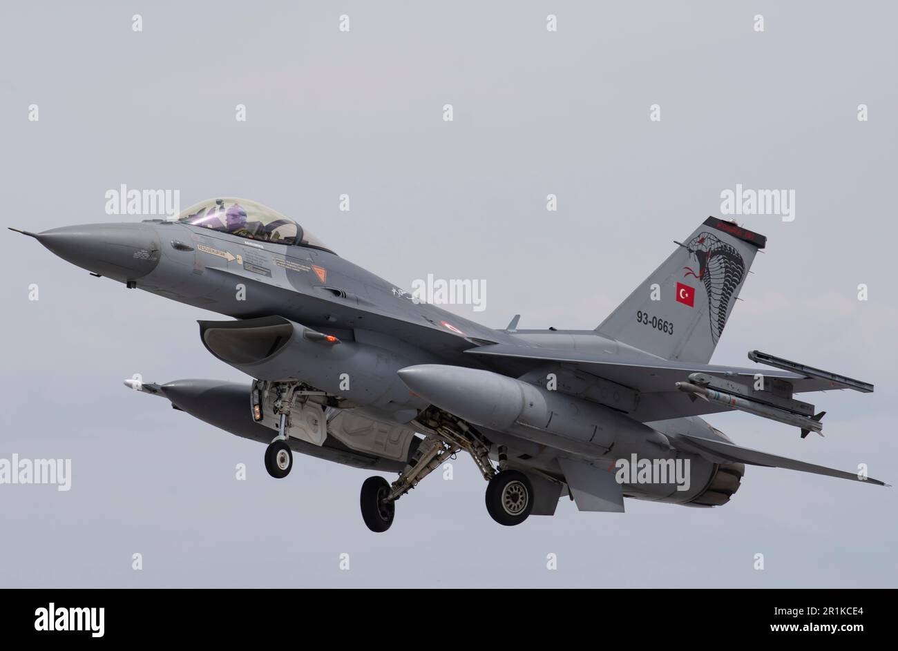 F-16C block 40 Fighting Falcon Take off Konya Anatolian eagle Exercises ...