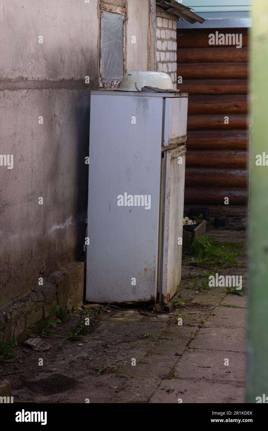 Refrigerator door close up texture hi-res stock photography and images ...