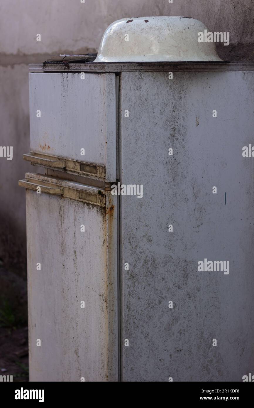 Refrigerator door close up texture hi-res stock photography and images ...