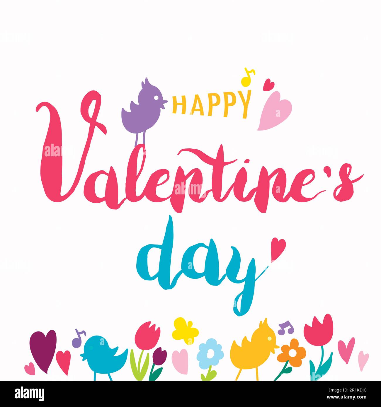 Nice valentines day background Stock Vector Images - Alamy