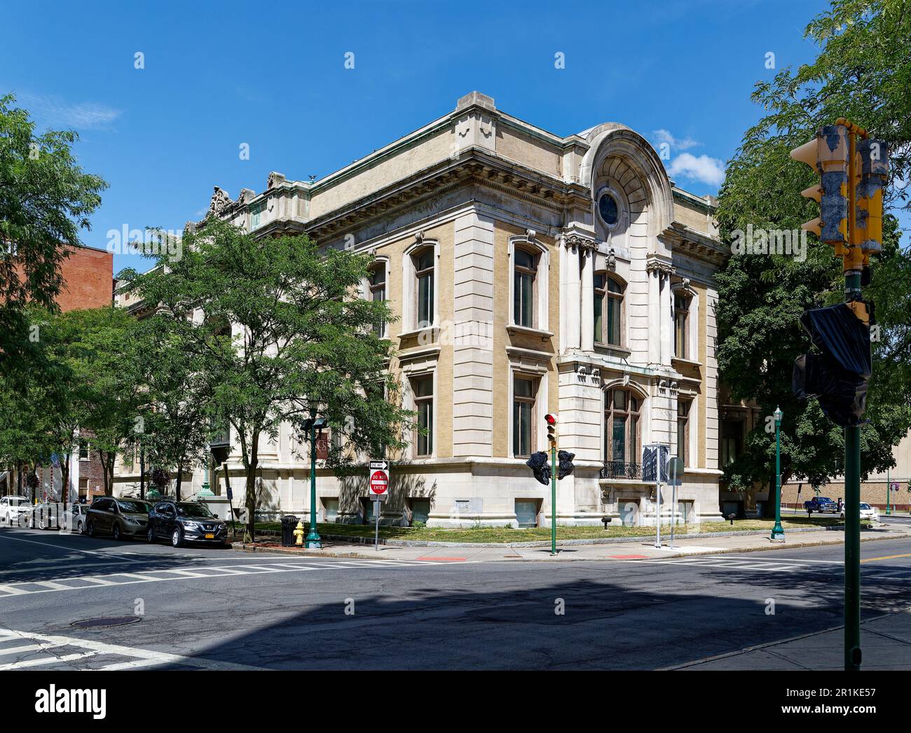 Carnegie Building, a public library endowed by Andrew Carnegie, is ...