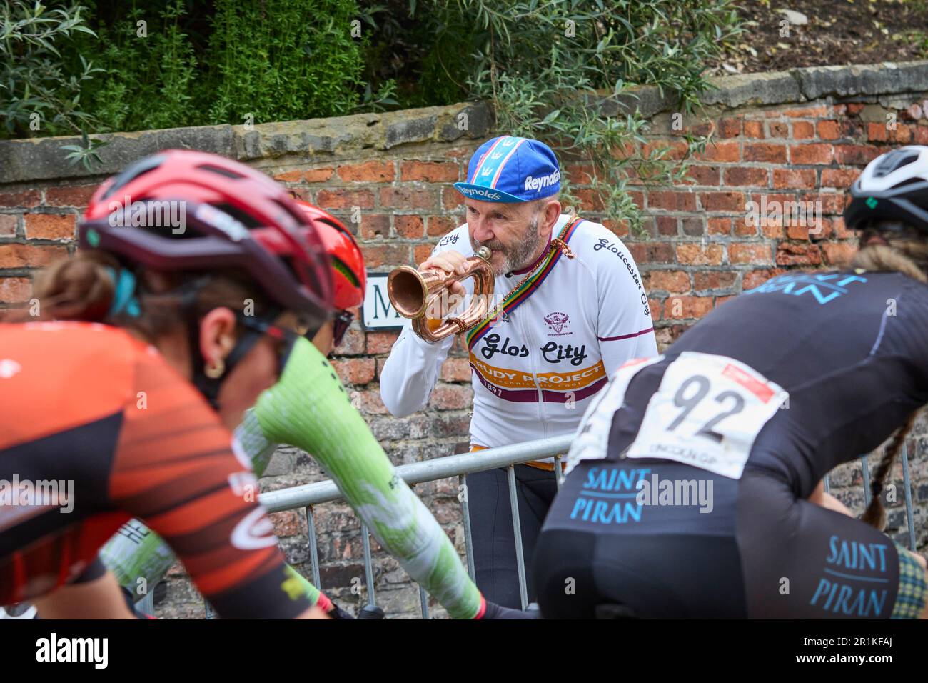 Lincoln, UK. 14th May, 2023. Rapha Lincoln Grand Prix presented by ...