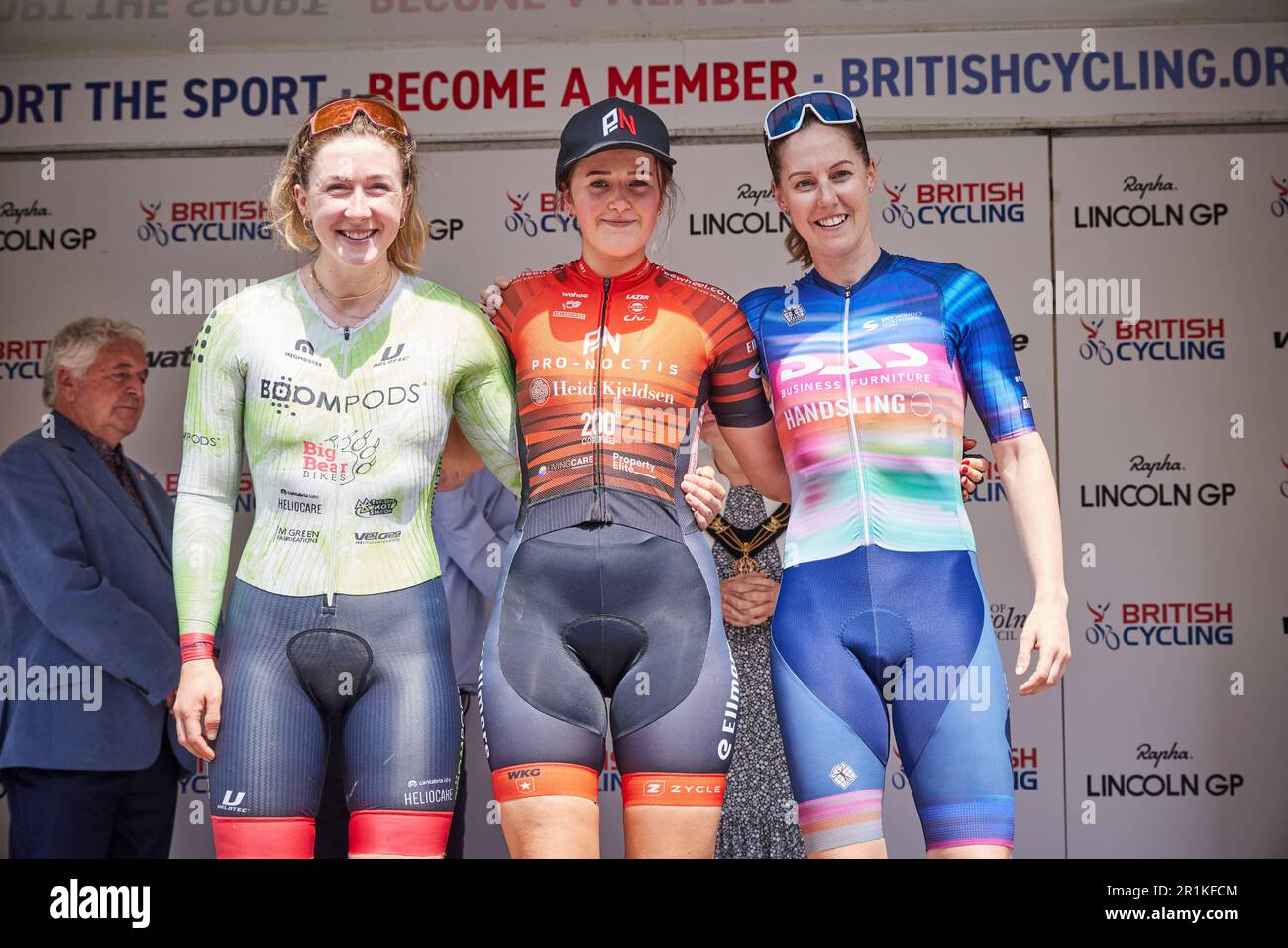 Lincoln, UK. 14th May, 2023. Rapha Lincoln Grand Prix presented by ...