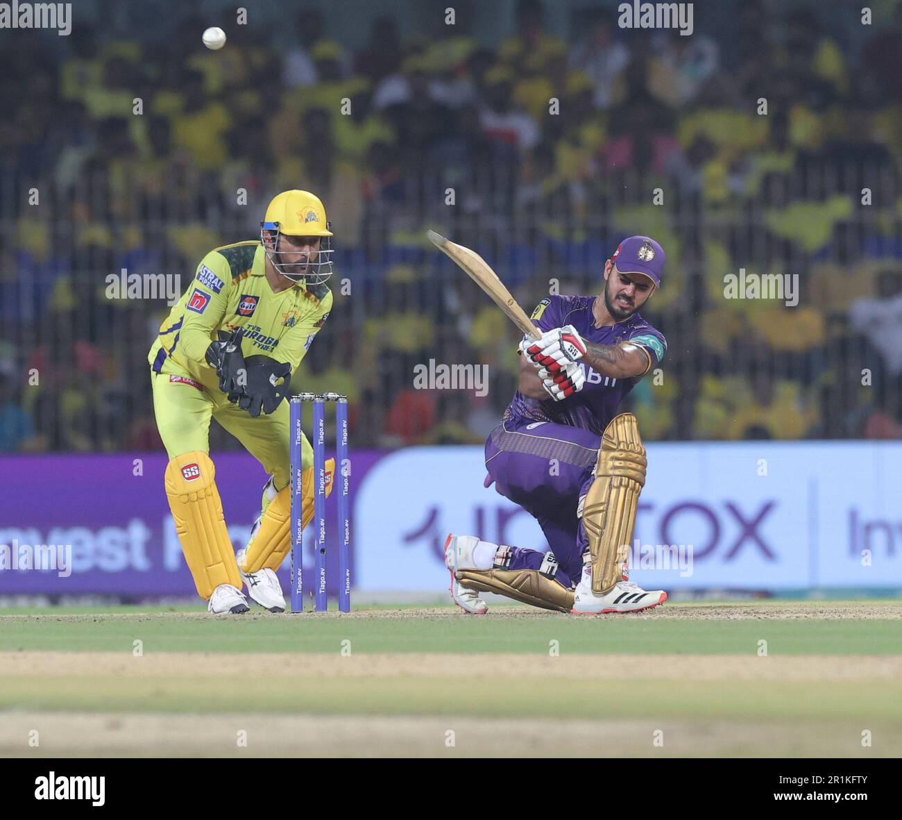 Chennai, India. 14th May, 2023. TATA IPL (Indian Premier League 2023) : Match No : 61 (74 ...