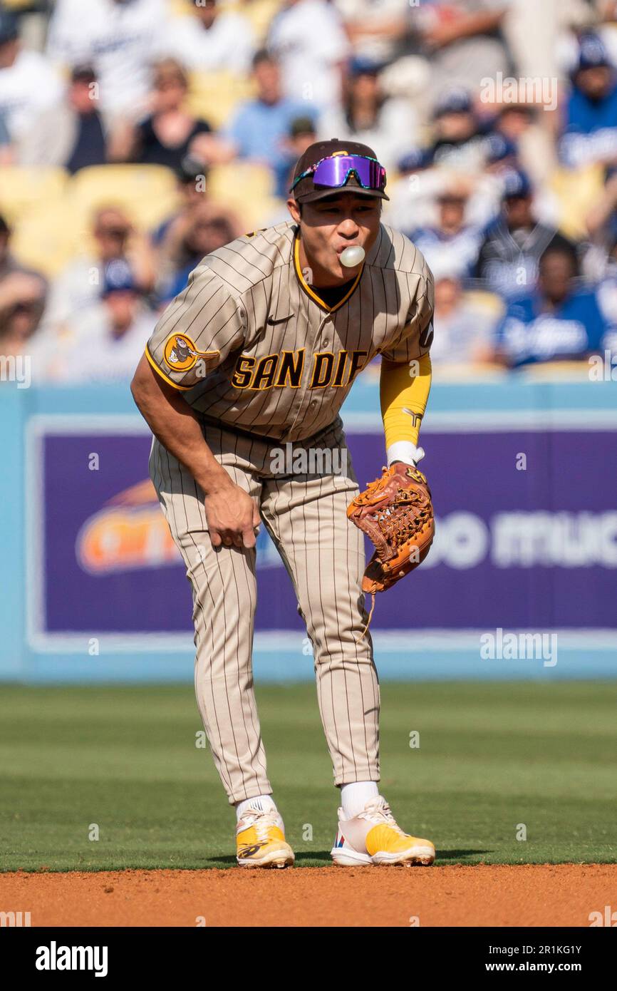 San Diego Padres second baseman Ha-Seong Kim (7) during a MLB game ...