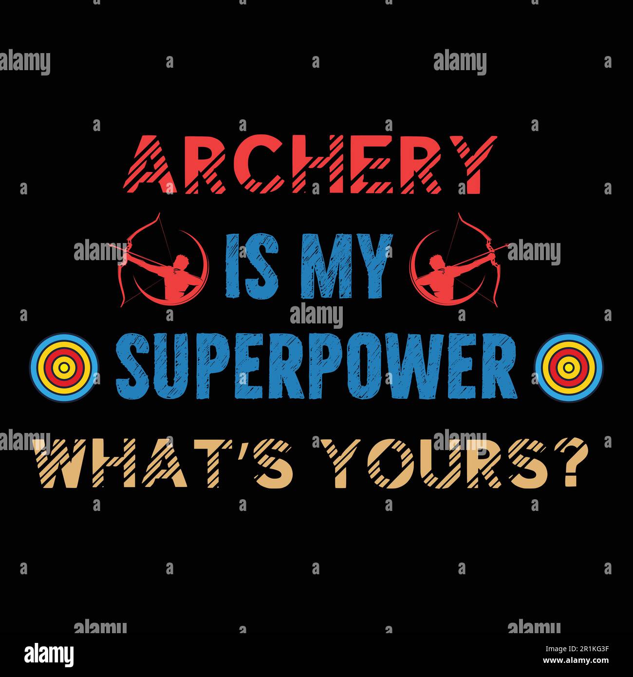 Traditional archery target on hi-res stock photography and images - Alamy