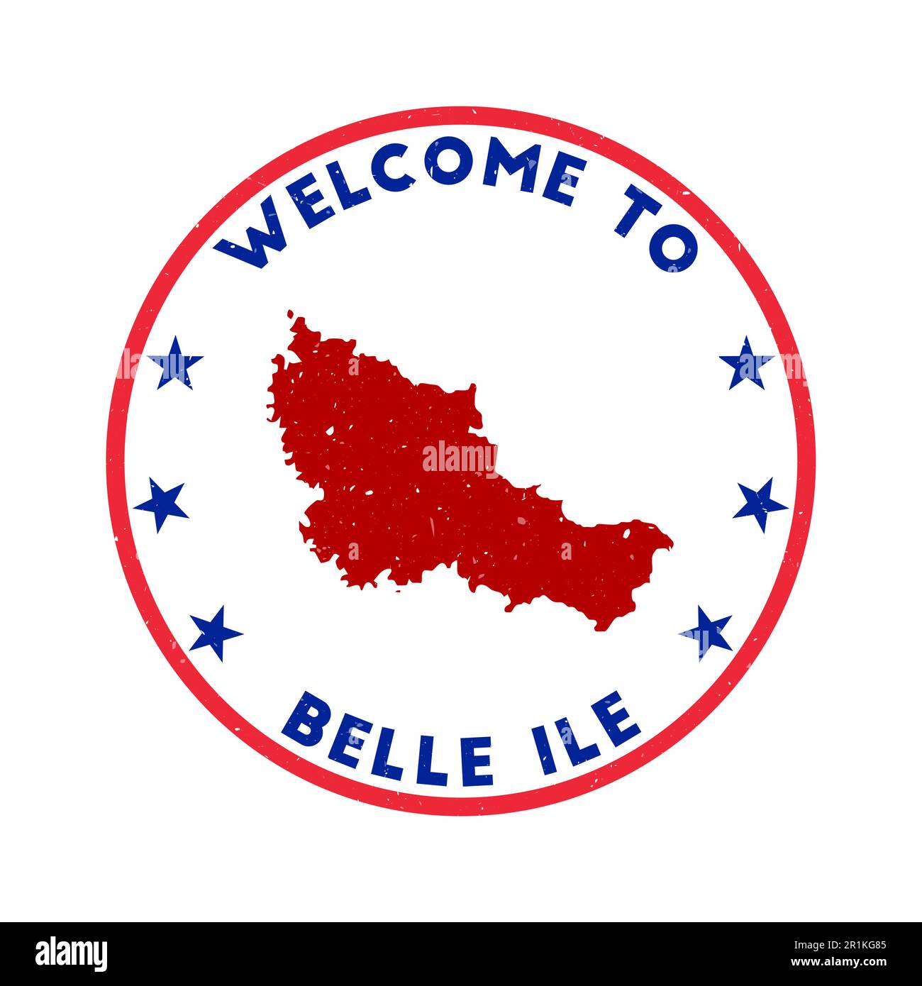 Belle ile stamp hi-res stock photography and images - Alamy